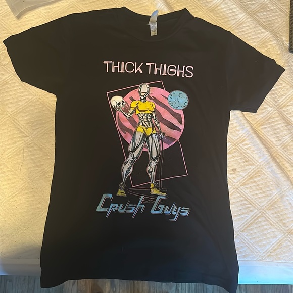 Raskol | Tops | Raskol Thick Thighs Crush Guys T Shirt | Poshmark